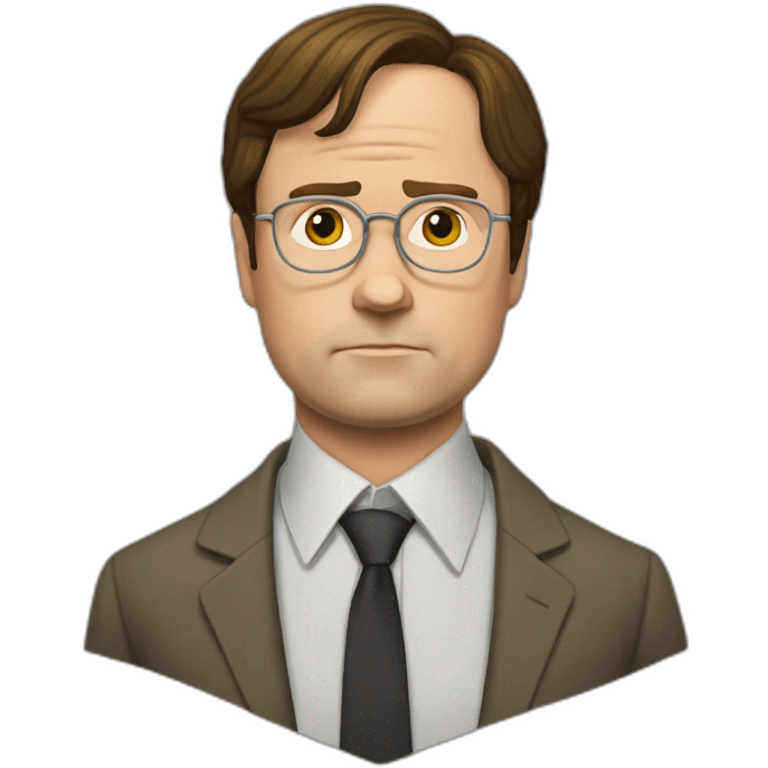 dwight schrute emoji
