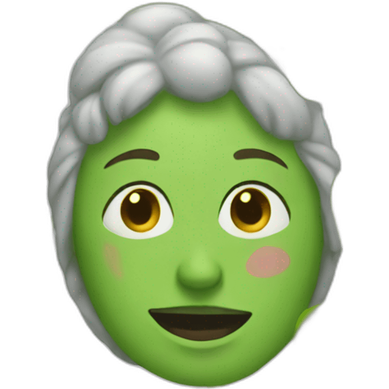 Pickle lady emoji