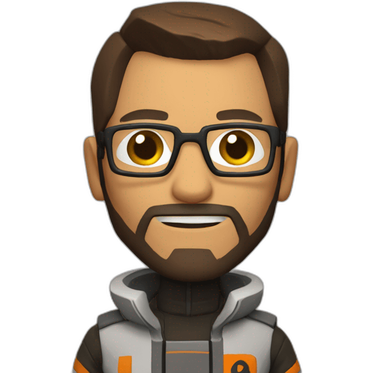 Gordon Freeman emoji | AI Emoji Generator