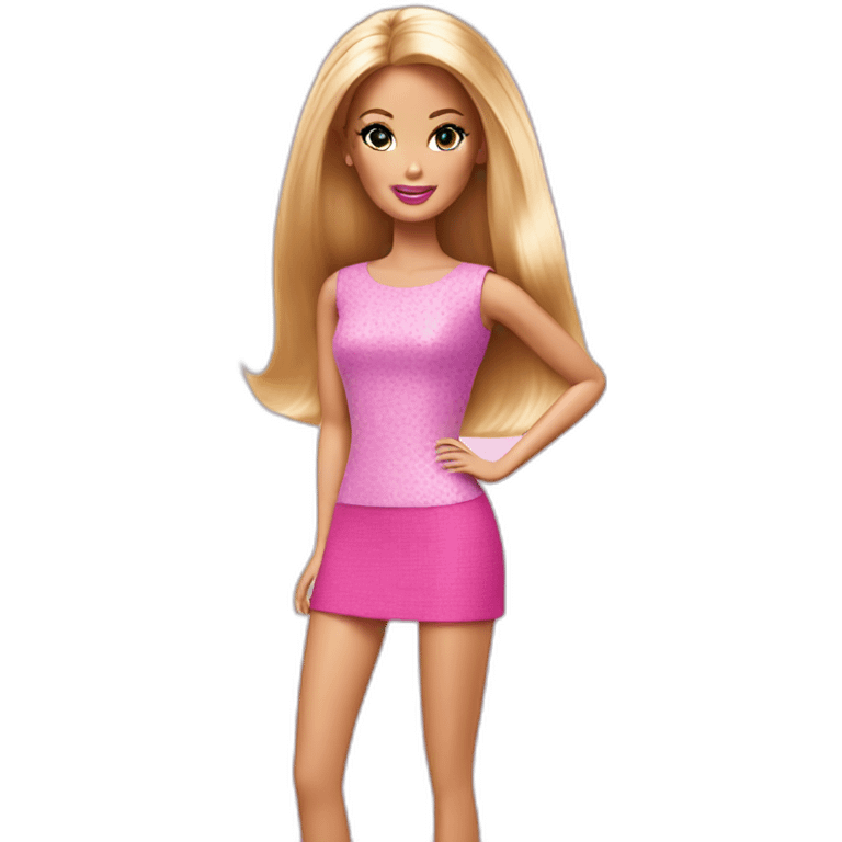 Barbie emoji | AI Emoji Generator