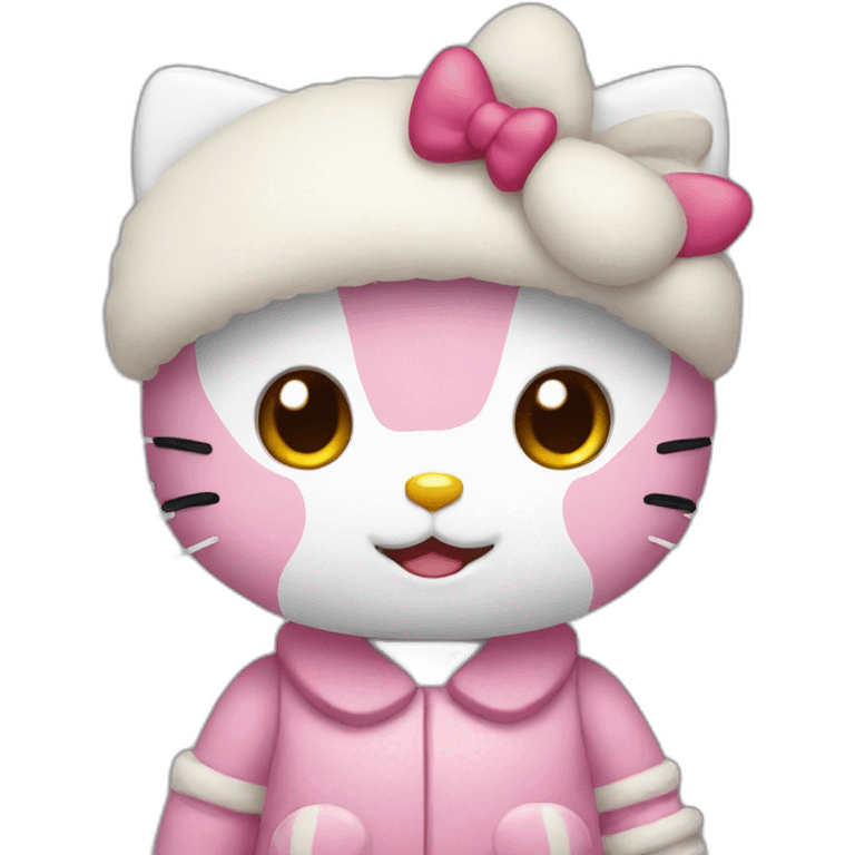 Hello kitty emoji | AI Emoji Generator