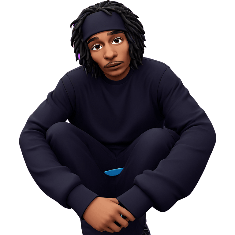 cool dude in purple vibes emoji | AI Emoji Generator