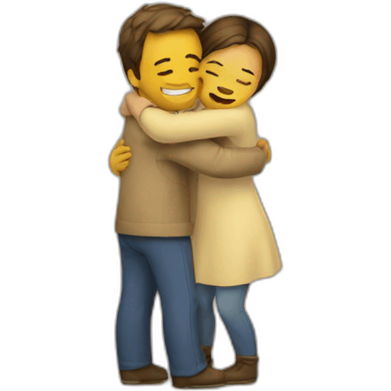 Hug emoji | AI Emoji Generator