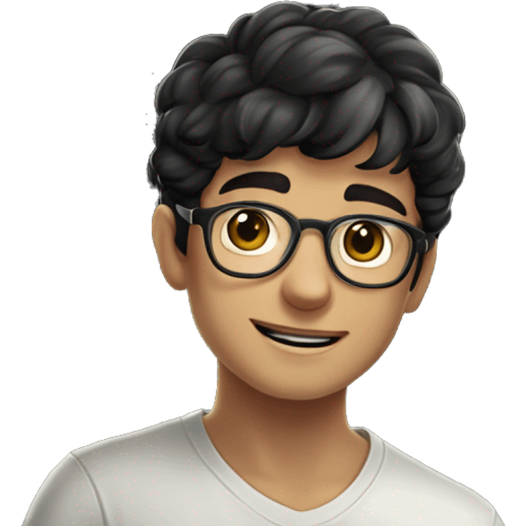 boys smiling at the camera emoji | AI Emoji Generator