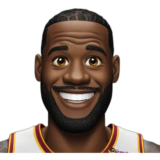 Lebron james smile emoji | AI Emoji Generator
