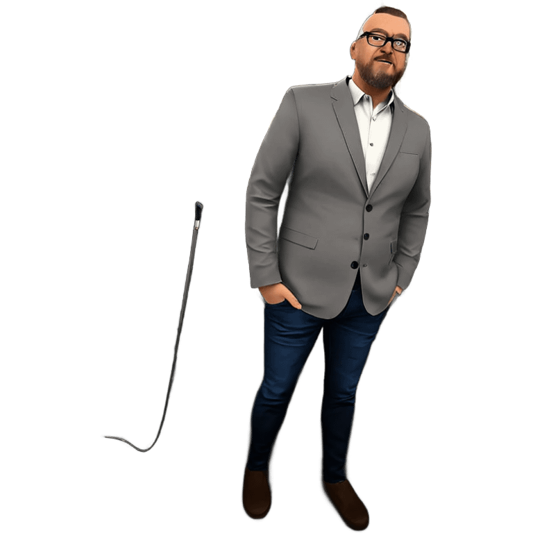 nighttime stroll with glasses emoji | AI Emoji Generator
