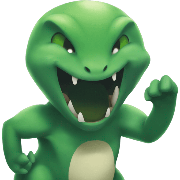 cute pokemon creature smiling portrait emoji | AI Emoji Generator