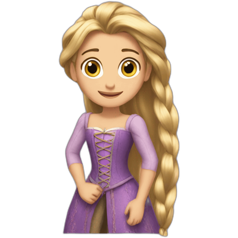 Rapunzel emoji | AI Emoji Generator
