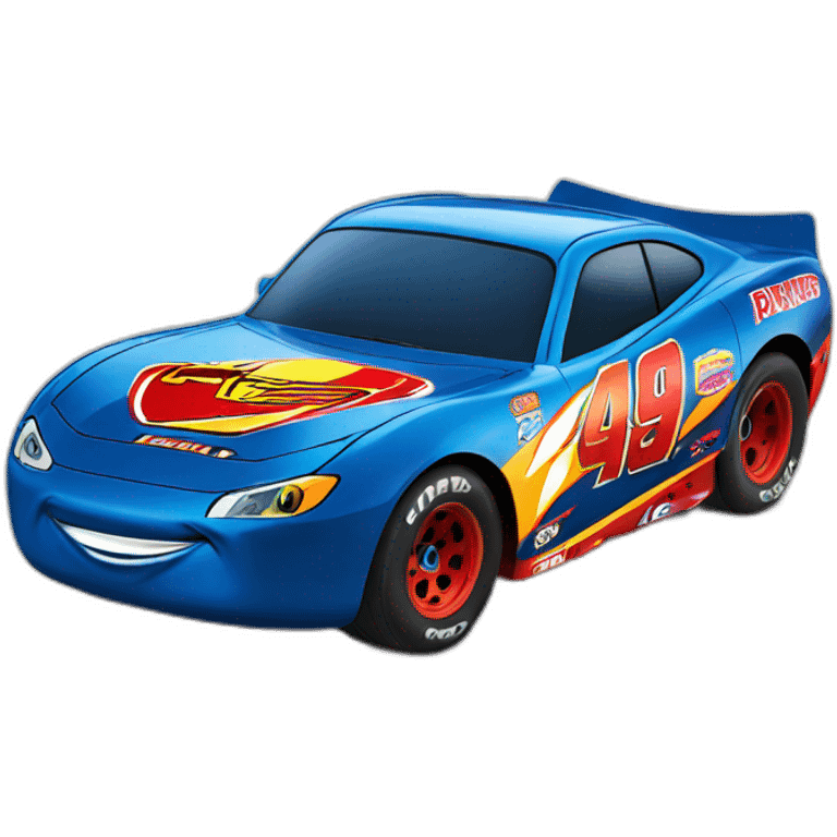 Lightning McQueen Prime emoji | AI Emoji Generator