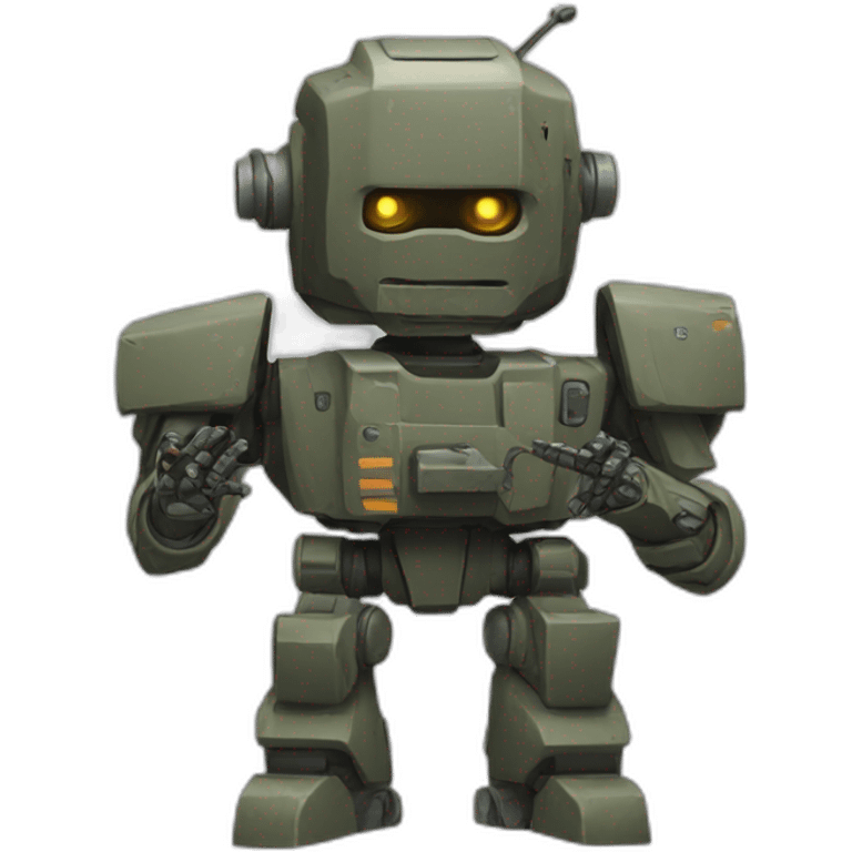 Army-bot emoji | AI Emoji Generator