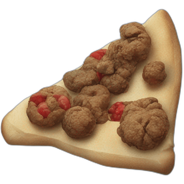 delicious food on simple background emoji | AI Emoji Generator