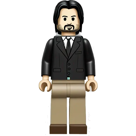 KEANU REEVES lego full body emoji | AI Emoji Generator