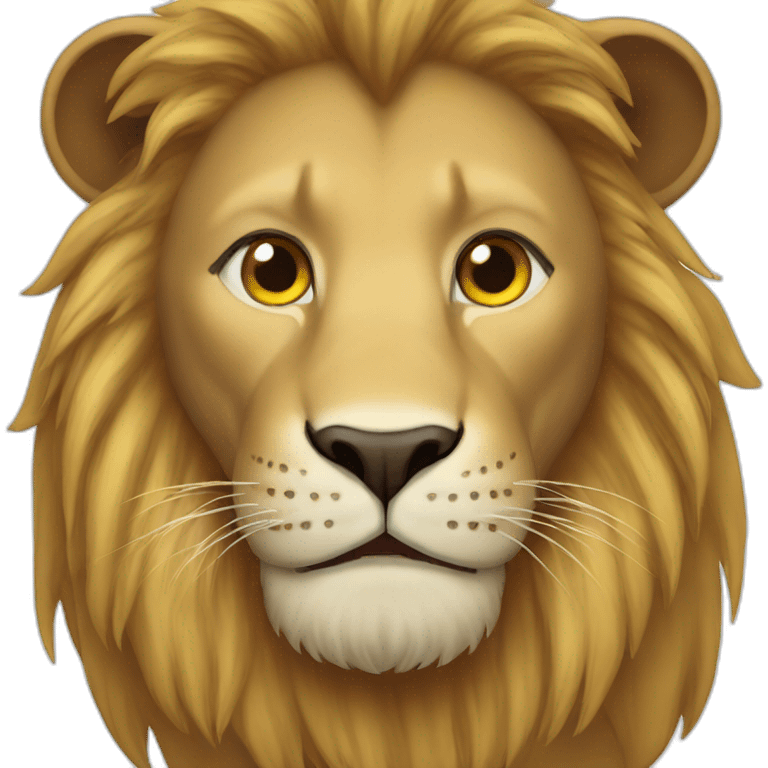 Lion emoji | AI Emoji Generator