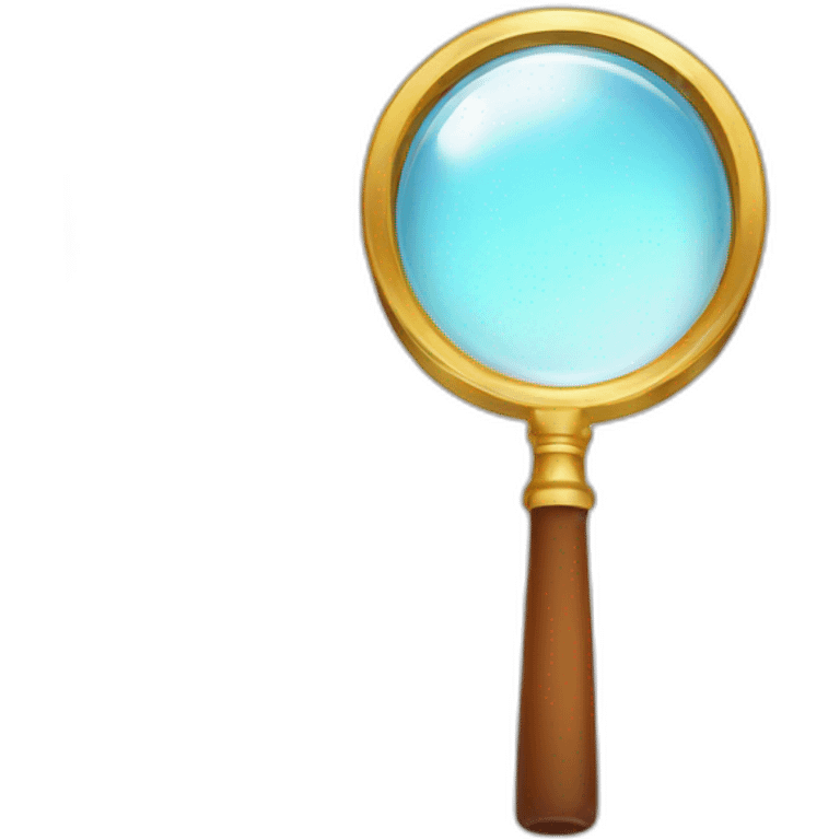 Magnifying glass emoji | AI Emoji Generator