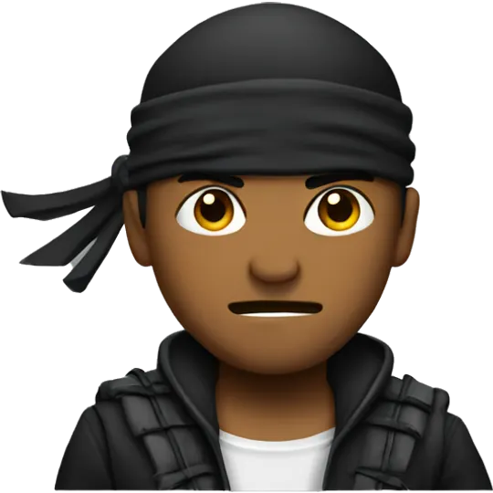 Ninja gangster emoji | AI Emoji Generator