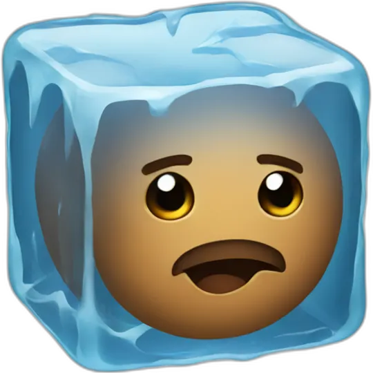 Ice cube emoji | AI Emoji Generator