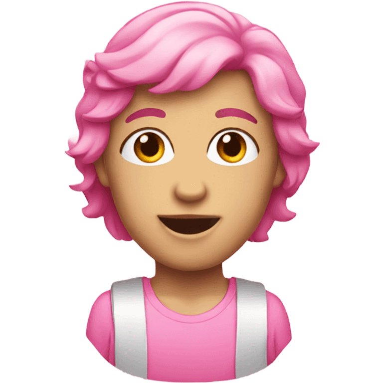 Pink emoji | AI Emoji Generator