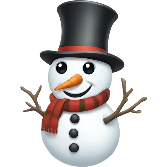 Snowman emoji | AI Emoji Generator