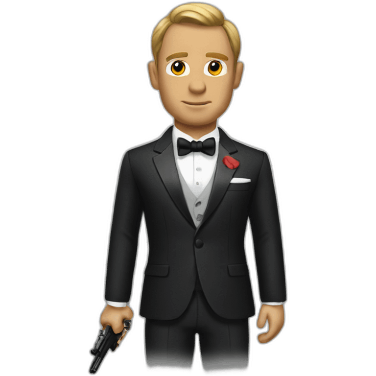 james bond emoji