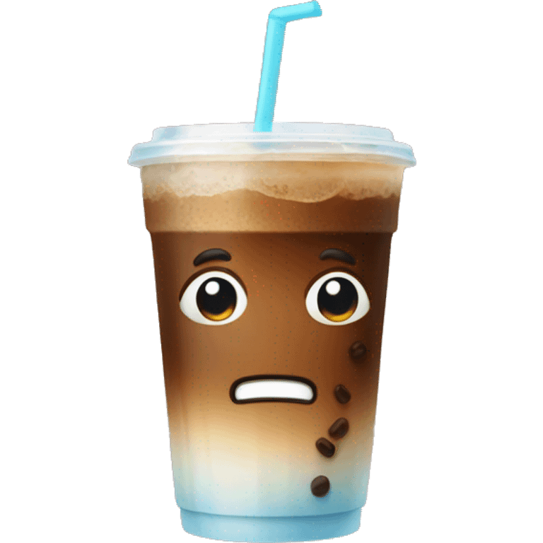 Iced coffee emoji | AI Emoji Generator