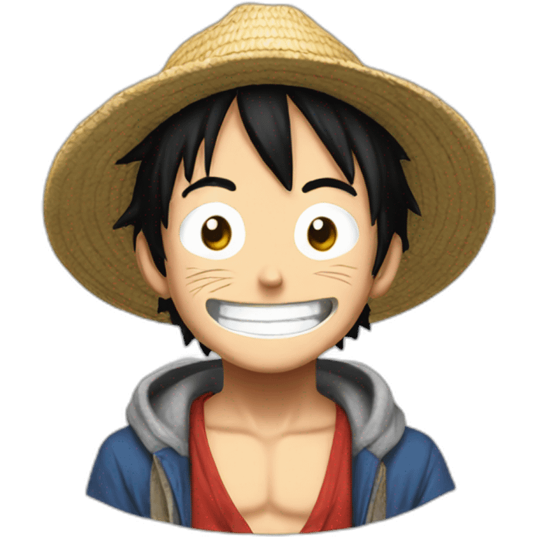 Luffy emoji