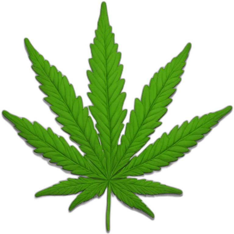 Cannabis emoji | AI Emoji Generator