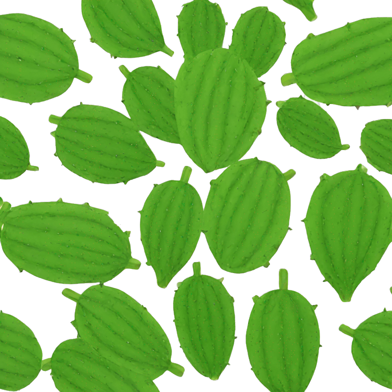 round Nopal emoji
