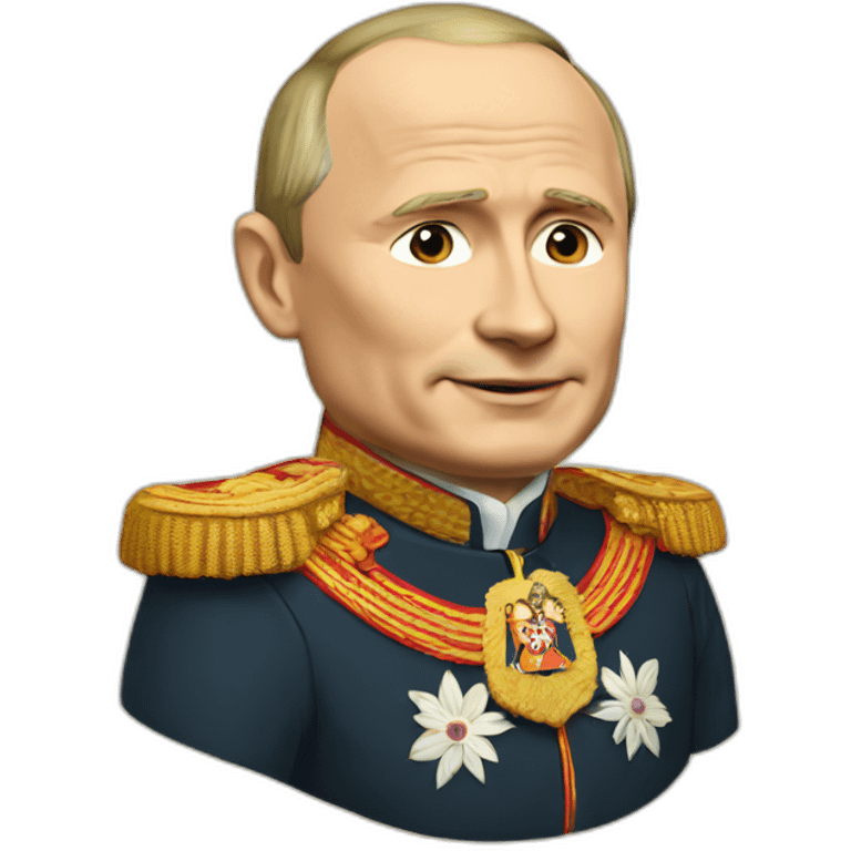 retro putin emoji | AI Emoji Generator