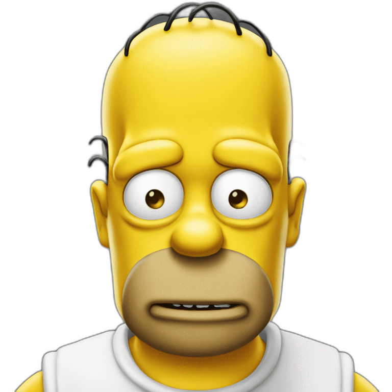 Homer simpson emoji | AI Emoji Generator