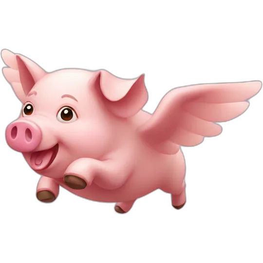 flying pig emoji | AI Emoji Generator