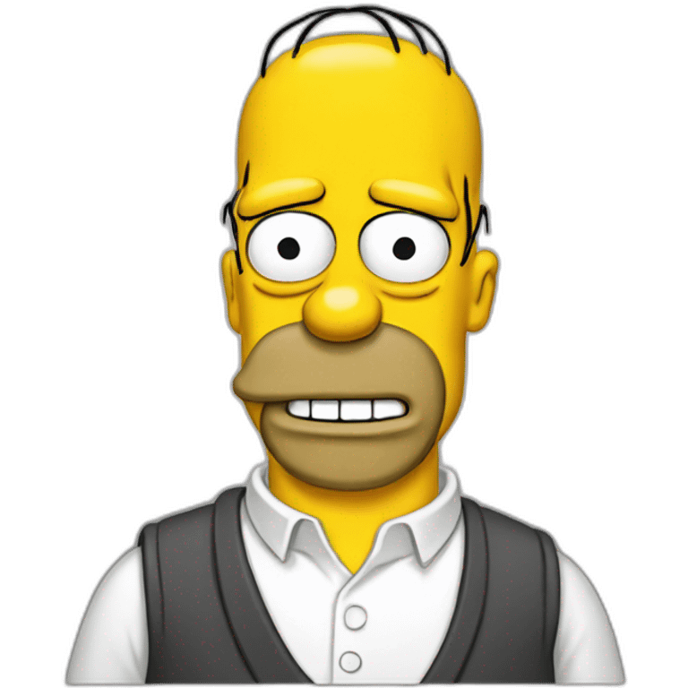 Homer simpson emoji | AI Emoji Generator