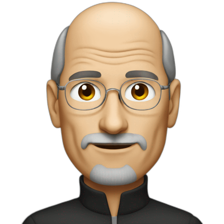 Steve Jobs emoji | AI Emoji Generator