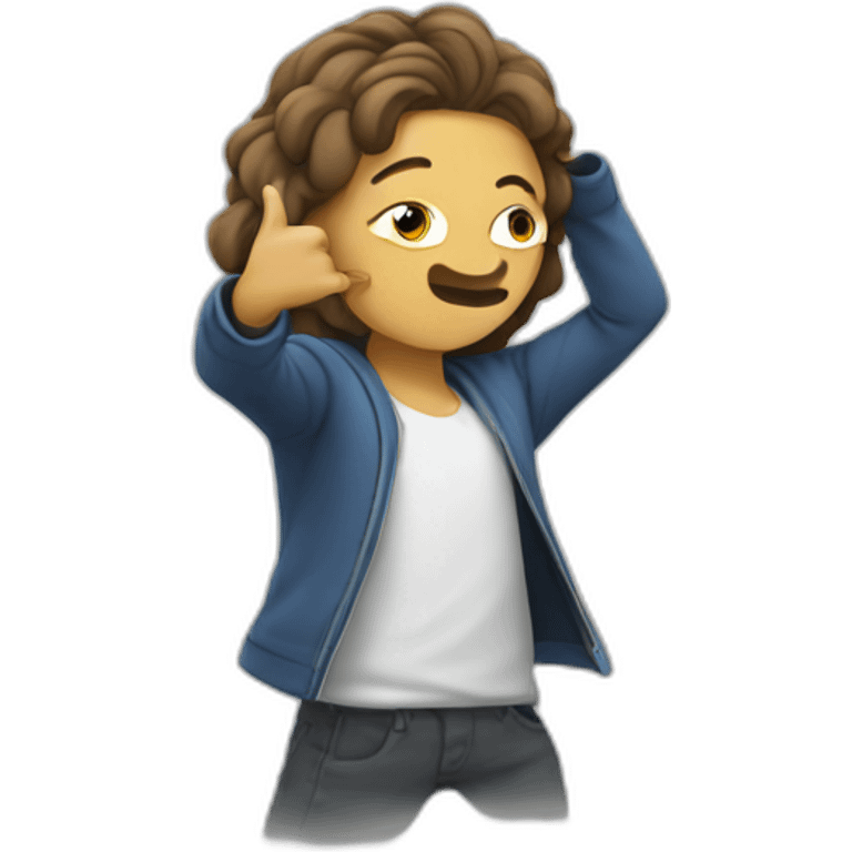 Signe Dab emoji | AI Emoji Generator