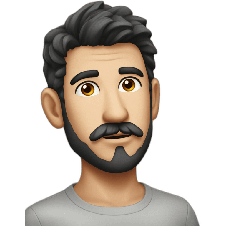 stoic stare emoji | AI Emoji Generator