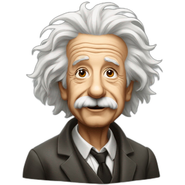 einstein emoji | AI Emoji Generator