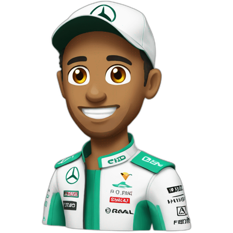 Lewis Hamilton emoji | AI Emoji Generator