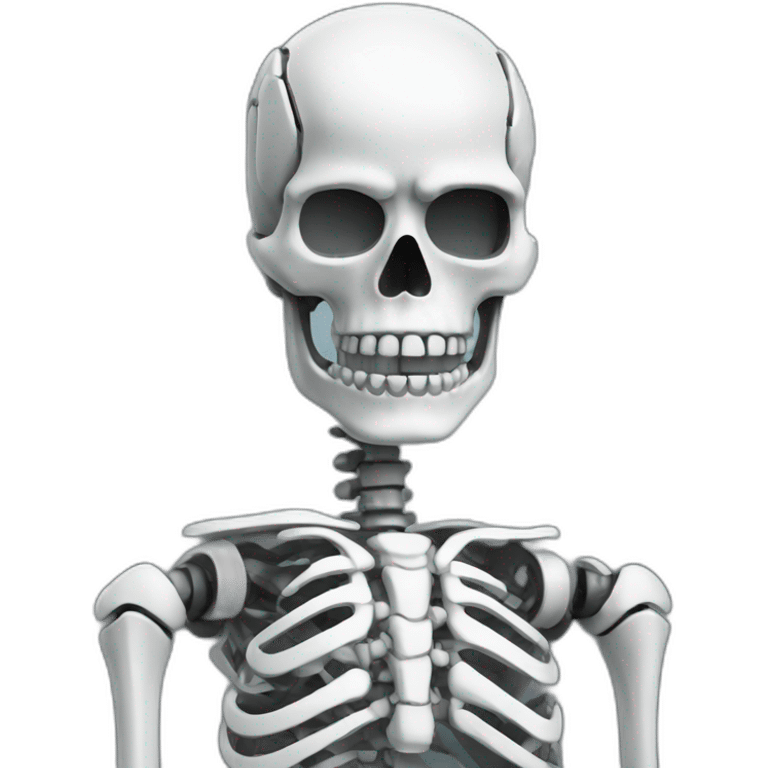cyborg skeleton emoji | AI Emoji Generator