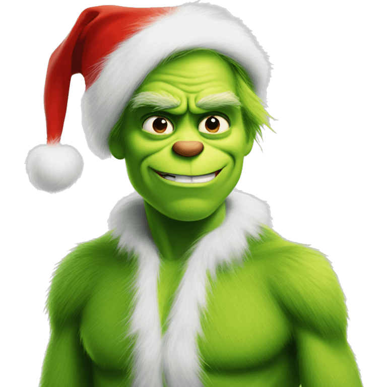 henry cavill as GRINCH emoji | AI Emoji Generator