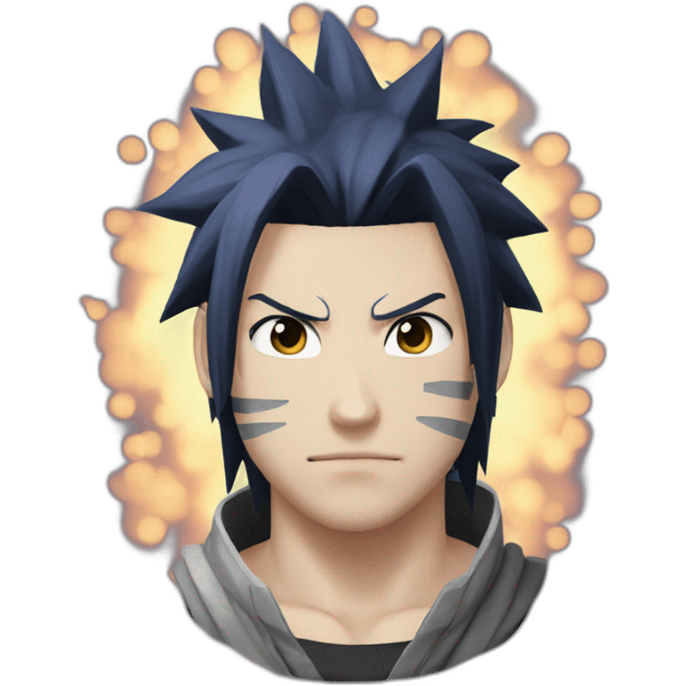 Sasuke emoji | AI Emoji Generator