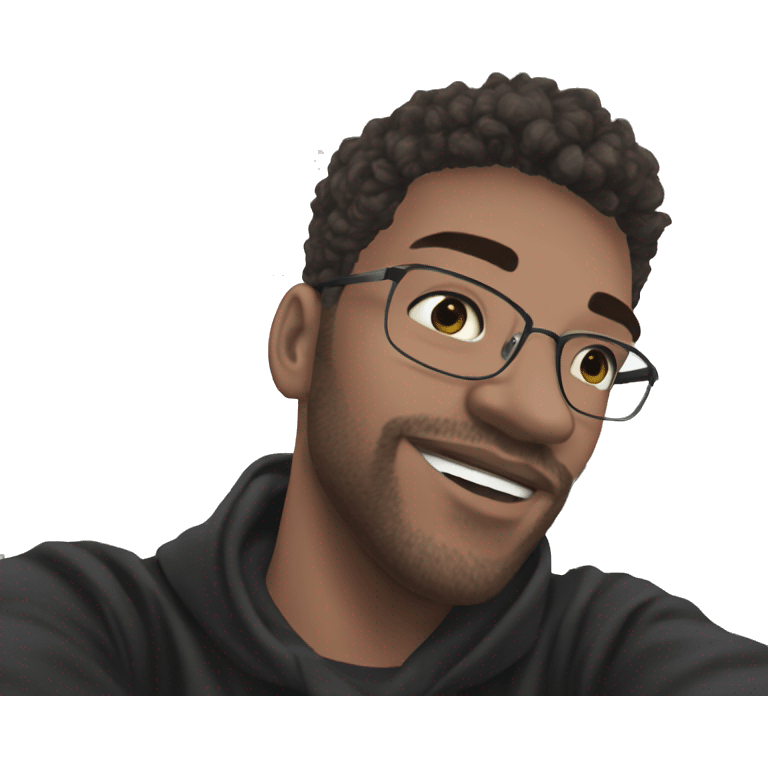 cool guy in glasses emoji | AI Emoji Generator