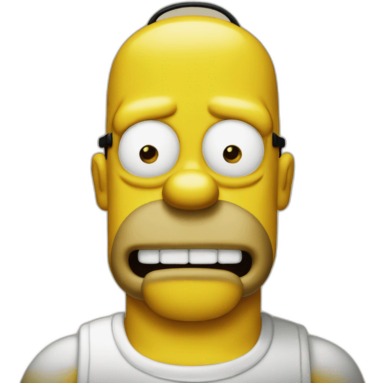 Homer simpson emoji | AI Emoji Generator