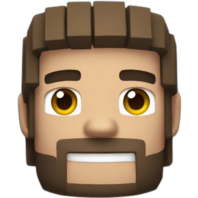 Steve from Minecraft emoji | AI Emoji Generator