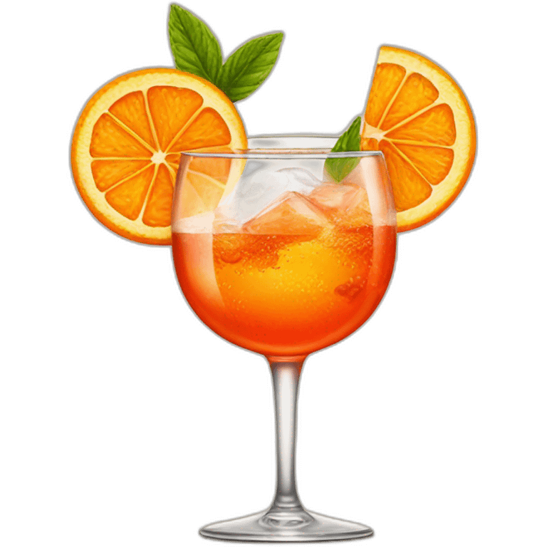 Aperol spritz emoji