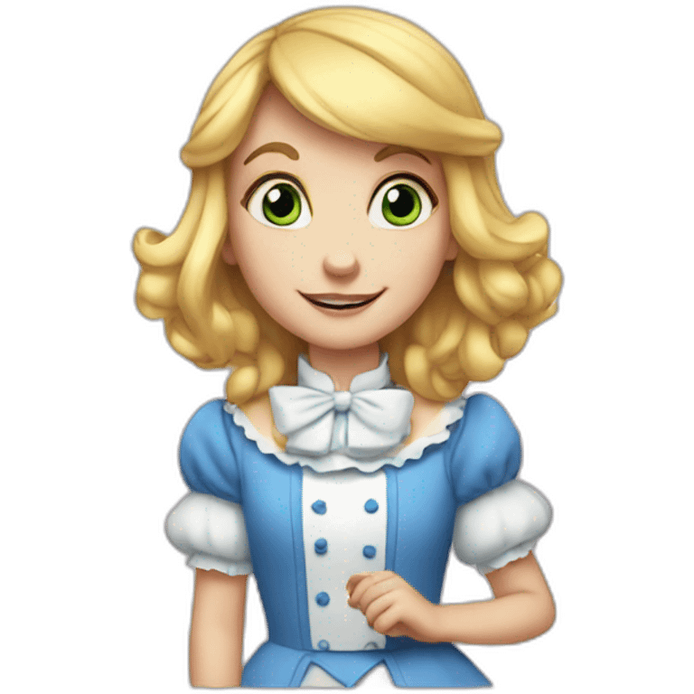 alice in wonderland emoji | AI Emoji Generator