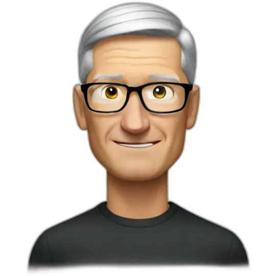 tim-cook emoji | AI Emoji Generator