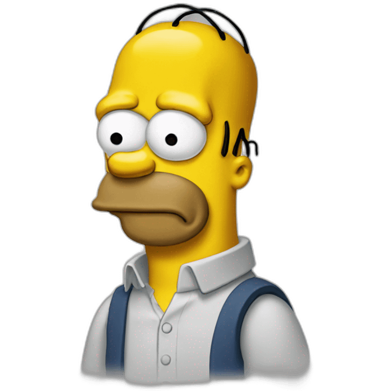 Homer simpson emoji | AI Emoji Generator