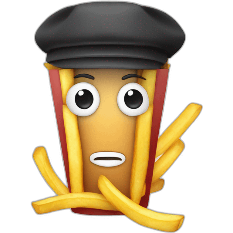 French Fries 3d emoji | AI Emoji Generator