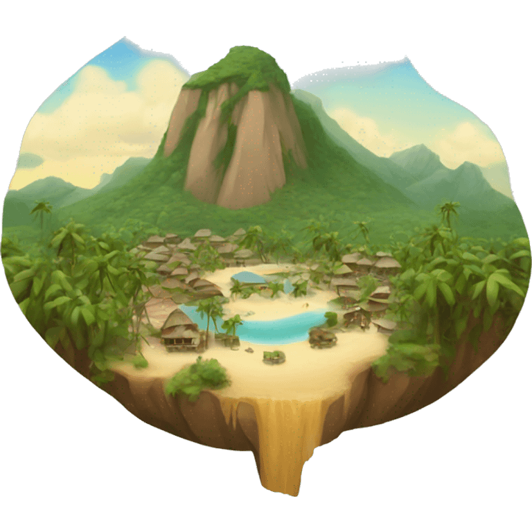Exotic valley emoji | AI Emoji Generator