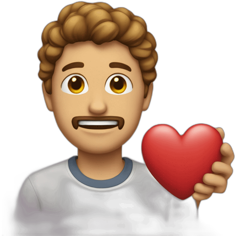 Dedos haciendo un corazon emoji | AI Emoji Generator