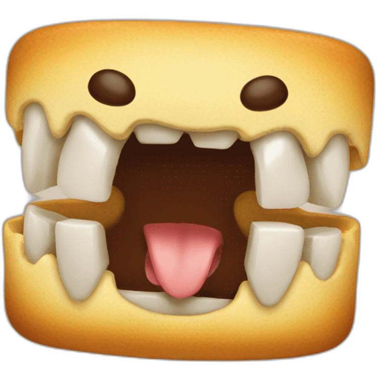 Bite emoji | AI Emoji Generator